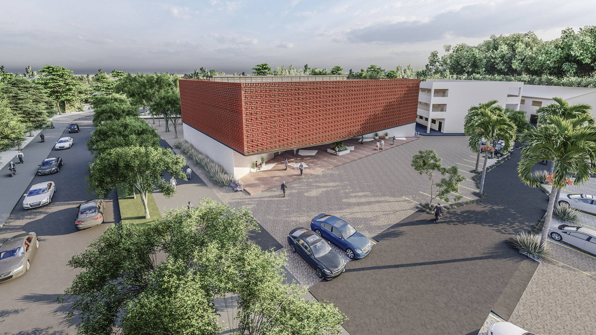Edificio para ICT Innovation Center in UNA in Paraguay. | BIOCONS.com.py | Estudio de ...